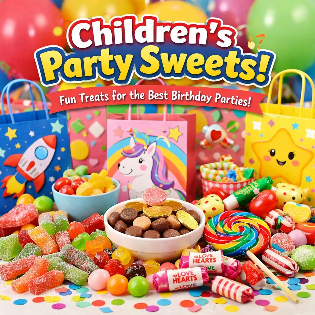 Children’s Party Sweets: A Sweet History, Fun Facts and Best-Selling F