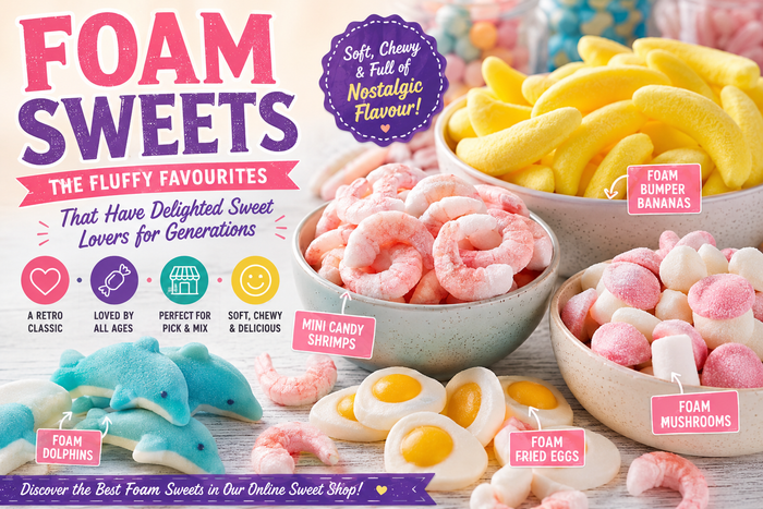 Foam Sweets: The Fluffy Favourites That Have Delighted Sweet Lovers fo