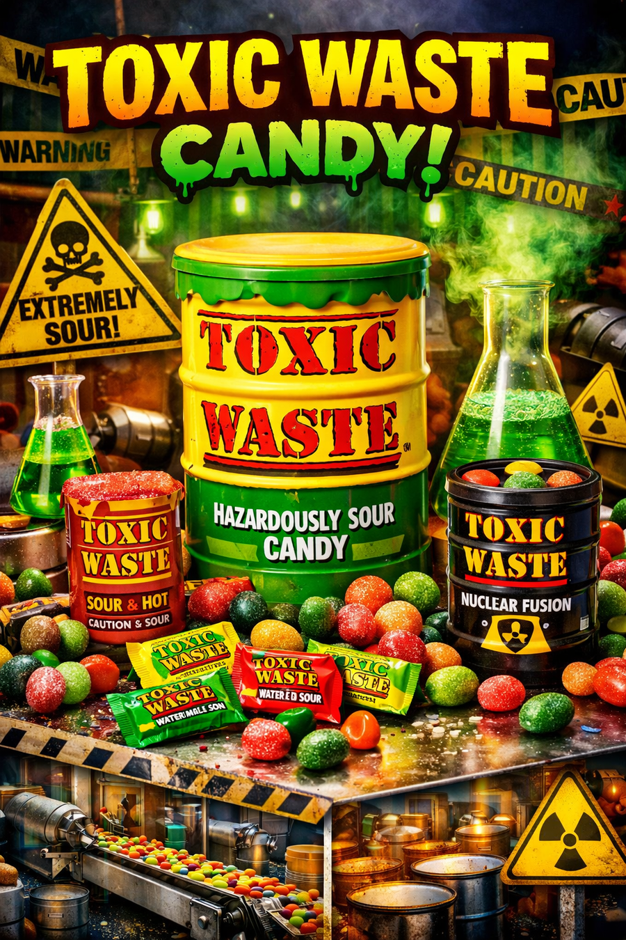Toxic Waste Candy: A Sour Powerhouse With a Tangy History