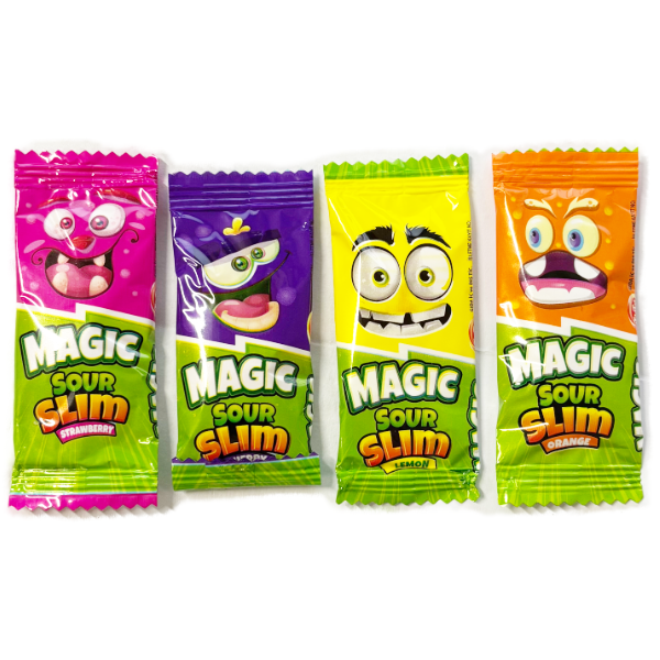 Yummys Sour Fruit Candy Chewies - 1kg