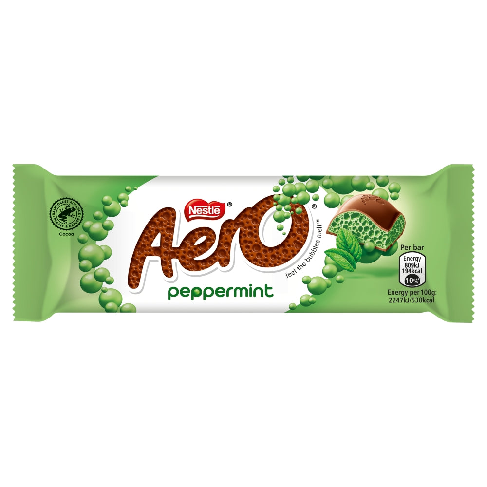 Nestle Aero Peppermint Mint Chocolate 24 Count