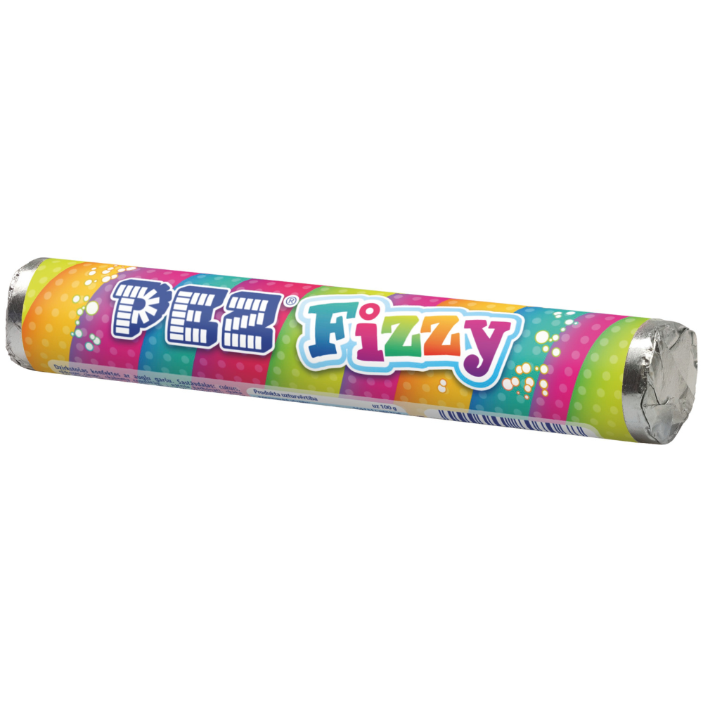 Pez Giant Fizzy Rolls 42g 30 Count