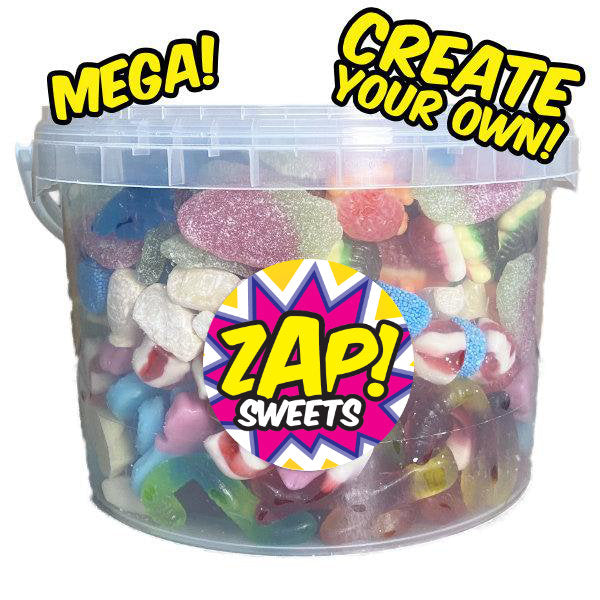Create Your Own MEGA Sweets Bucket - Over 2.5kg